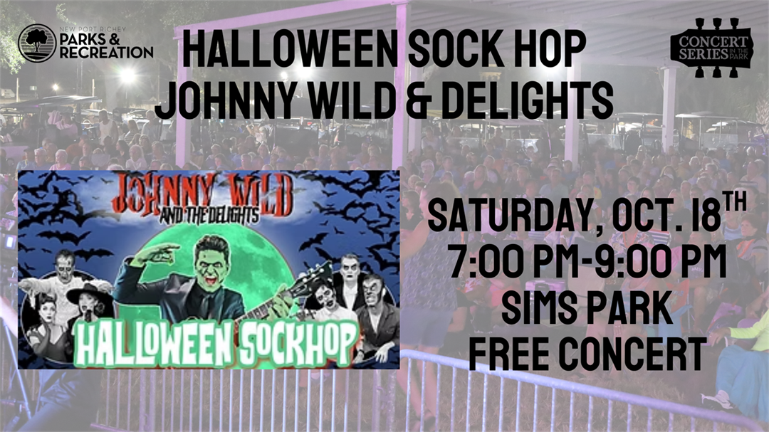 Halloween Sock Hop Johnny wild & delights - City of NPR