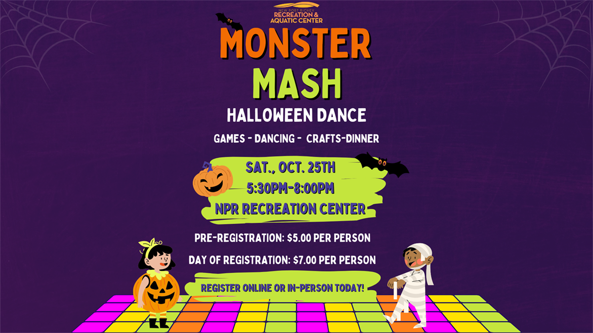 Monster Mash Halloween Dance - City of NPR